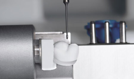 vhf E4 Dental Mill | Chairside Desktop Dental Milling for Clinics