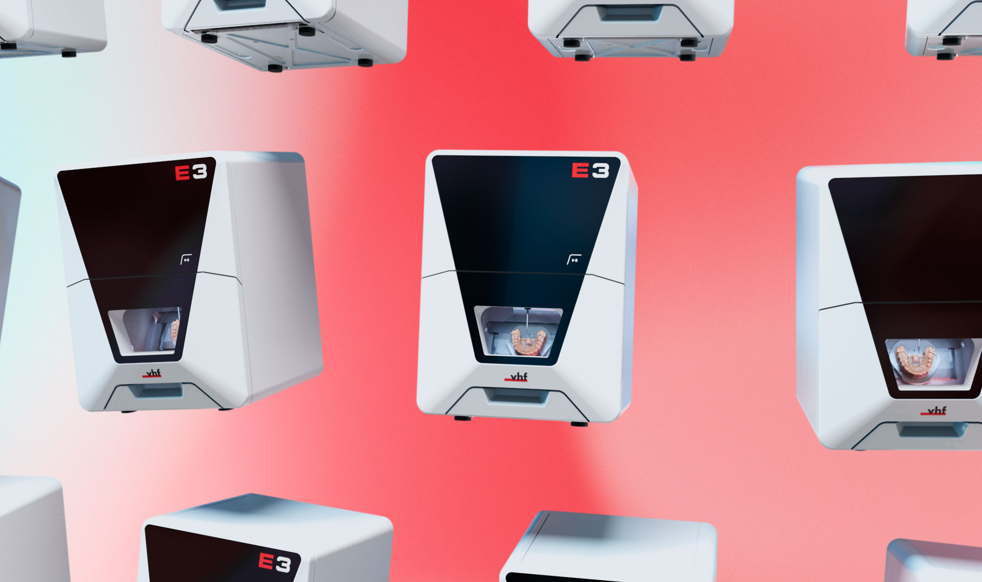 VHF® E3 Dental Mill | For Processing Occlusal Appliances